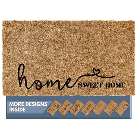 I Tested These Door Mats With Sayings And They Instantly Transformed My