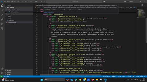 Desafío Currículum Html Y Css Header Footer Y Variables Css Alura