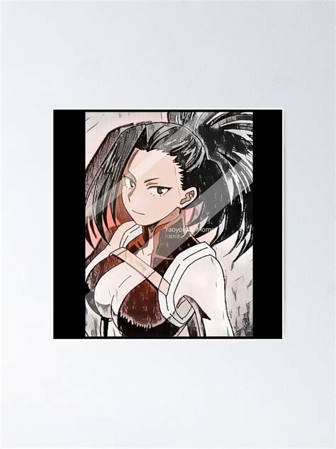 Yaoyorozu Momo Cool Design Poster For Sale By Septian Redbubble
