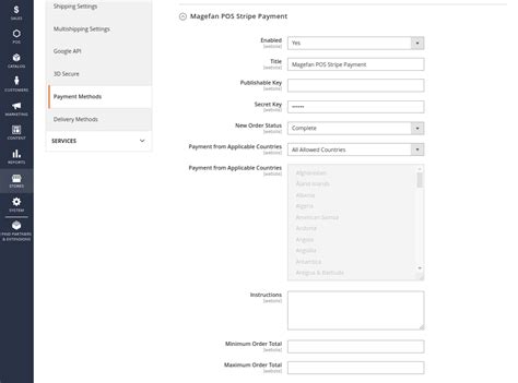 How To Configure Magento Pos Payment Methods