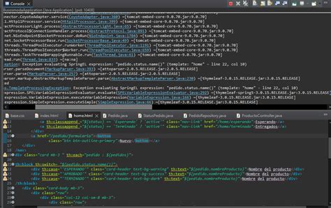 Bug Metodo Name En La Clase Pedido Spring Mvc Crea Un Web App Con
