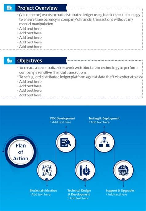 bi fold blockchain theme proposal for distributed ledger document
