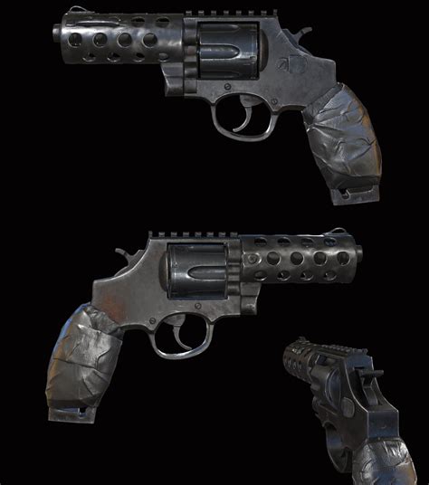 Makeshift Revolver — Polycount