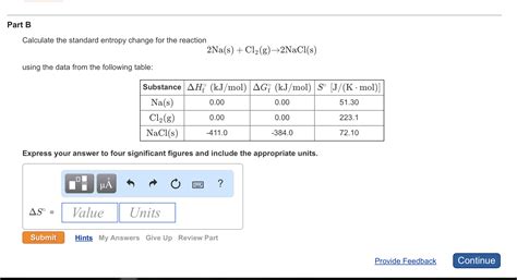 Solved Part A Predict The Sign Of The Entropy Change Delta Chegg