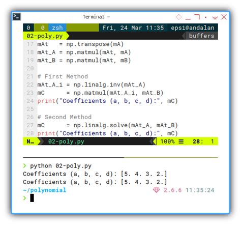 Trend Polynomial In Python