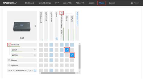 Using Magewell Pro Convert Aes67 To Encode And Transmit Aes67 Streams Magewell Using Magewell Pro Convert Aes67 To Encode And Transmit Aes67 Streams Magewell