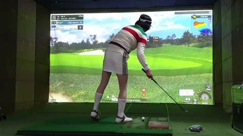 초보 골퍼의 스크린 골프 10~18홀 2023년 10월 27일 Youtube