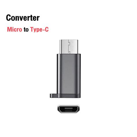 Android Switch To Type C Ios Micro Usb Adapter Usb C Conversion Head Shopee Philippines