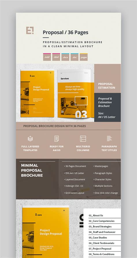 Business Analysis Proposal Template Professional Template Inspiration