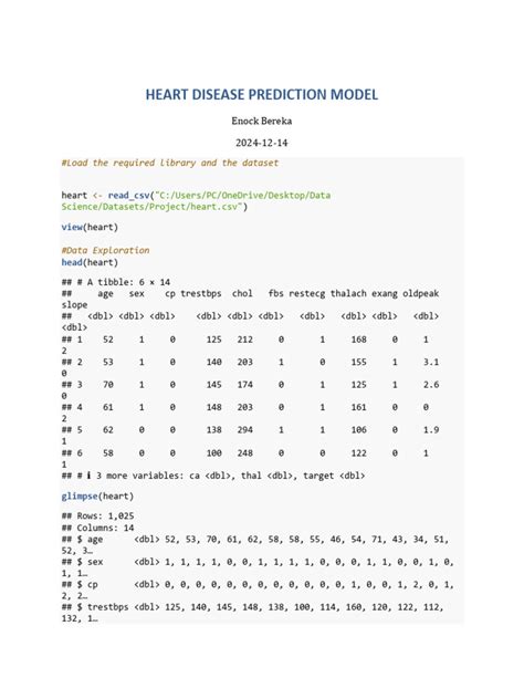 Heart Disease Prediction Model Pdf Hippocampus Anatomy Akaike
