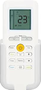 Amazon Com RG A BGEF Replace A C Unit Remote Control Suits For Midea AC Air Conditioner RG E