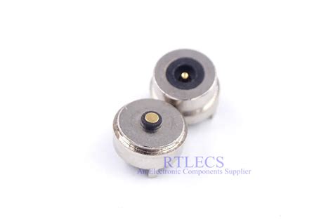 자석 인력 스프링 장착 포고 핀 커넥터 1 개 포고핀 2 극 수 암 프로브 dc 전원 충전 1 쌍 connectors