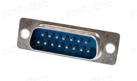 Db 15m New Tide Разъем D Sub штекер 15 контактов купить за 23 руб