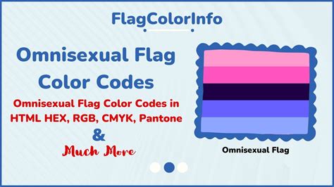 Omnisexual Flag Color Codes