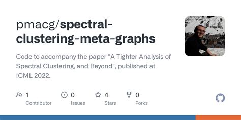 Github Pmacgspectral Clustering Meta Graphs Code To Accompany The