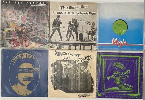 Lot 930 Sex Pistols 12 Collection