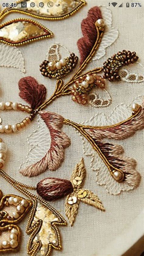 Bead Embroidery Patterns Hand Embroidery Designs