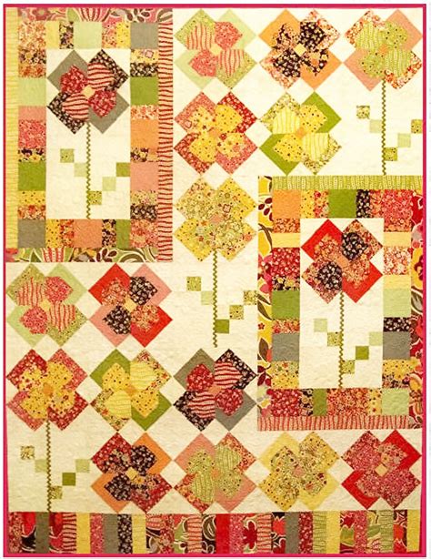 Flower Patch Quilt Pattern Pdf Judimadsen
