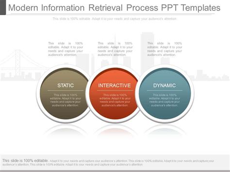 Modern Information Retrieval Process Ppt Templates