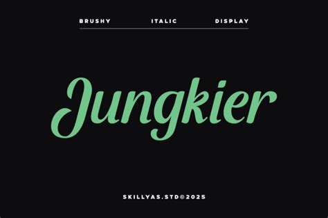 Jungkier Font Free Font