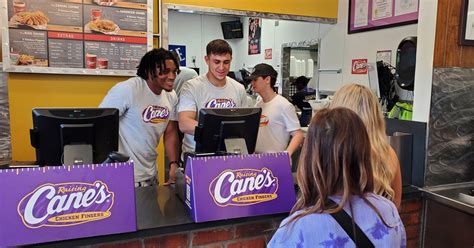 LSU Stars Take Over Raising Canes As Part Of NIL Deal
