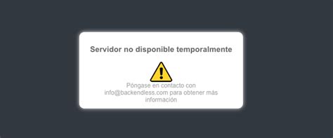 Server Often Down General Backendless Support