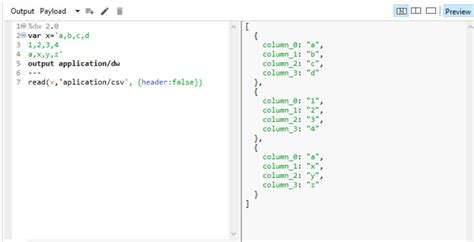 Can We Read A Csv File Without Headers Using Sftpfile Read Connector