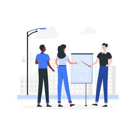 Premium Vector Flat Design Bussiness Meeting With Colleagues Women