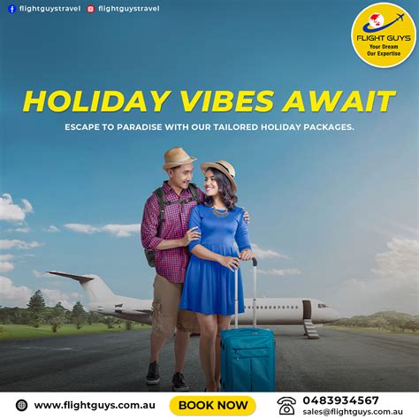 Flight Guys ️🌴 Holiday Vibes Await 🌟 Escape To