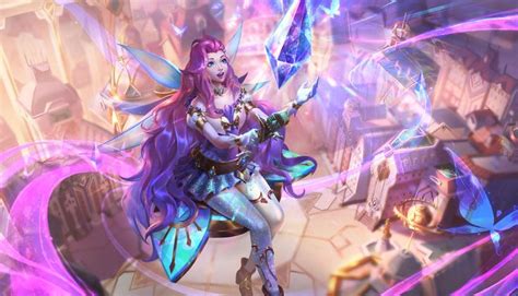 Artstation League Of Legends Wild Riftseraphine League Of Legends Lol League Of Legends