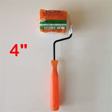 Somic 2in1 ลูกกลิ้งทาสี พร้อมด้ามจับ ขนาด 4slim 4 7 10 ใช้ได้ทั้งสีน้ำและสีน้ำมัน