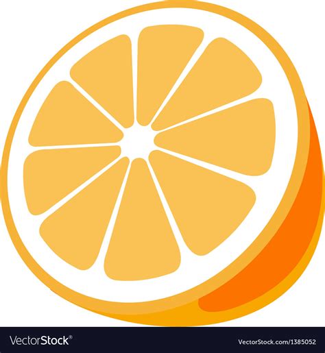 Icon Orage Royalty Free Vector Image Vectorstock