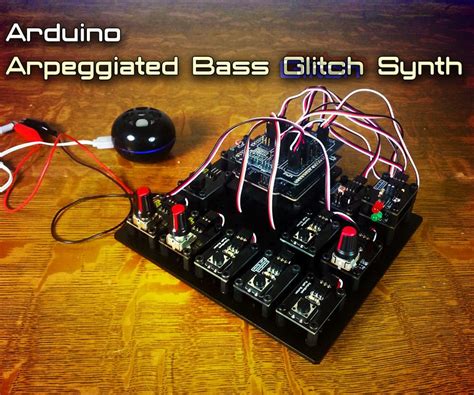 arduino arpeggiated bass glitch synth electronic instrument 5 steps