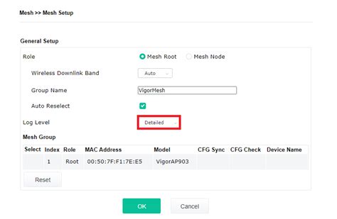 Tips For Setting Up Mesh Network Draytek