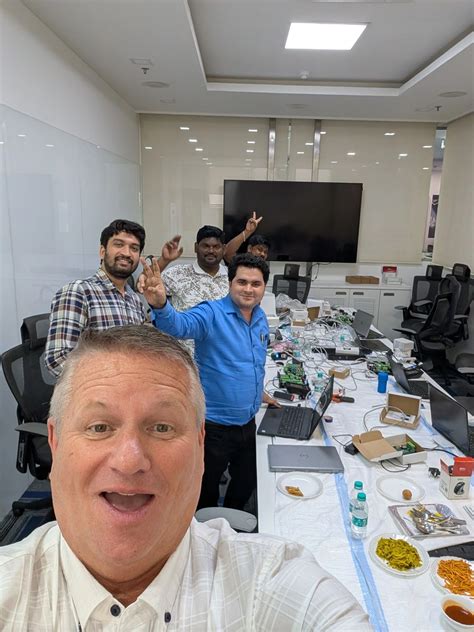 Three Days Of Training Technical And Commercial Starting Tomorrow Morning In Our Mumbai Office