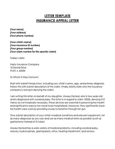 Writing Fema Appeal Letter Guide Free Template