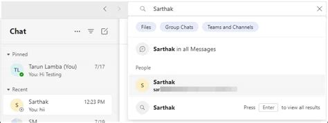 Steps To Hide Pin And Filter Chats In Microsoft Teams