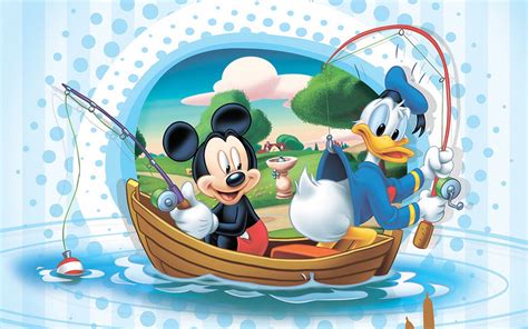 Donald Duck And Mickey Mouse