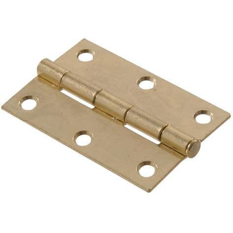 Hillman 2 Pack 3 Brass Loose Pin Narrow Hinges Home Hardware