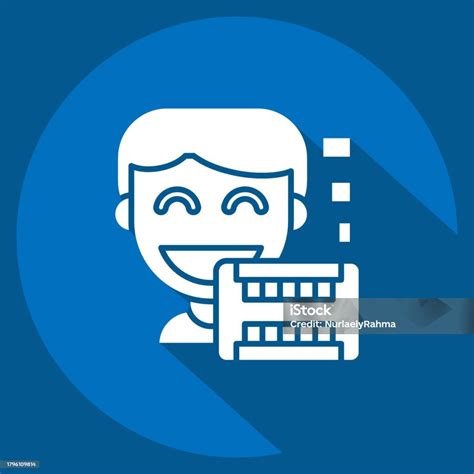 아이콘 엑스레이 치과 의사 기호와 관련이 있습니다 긴 그림자 스타일 심플한 디자인 편집 가능 간단한 일러스트레이션 X 레이에