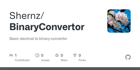 github shernz binaryconvertor basic decimal to binary convertor