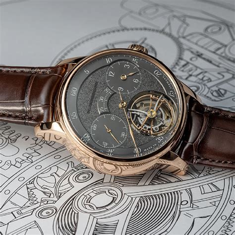 Moritz Grossmann Tourbillon Tremblage Rose Gold Time Only