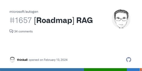 Roadmap Rag · Issue 1657 · Microsoftautogen · Github