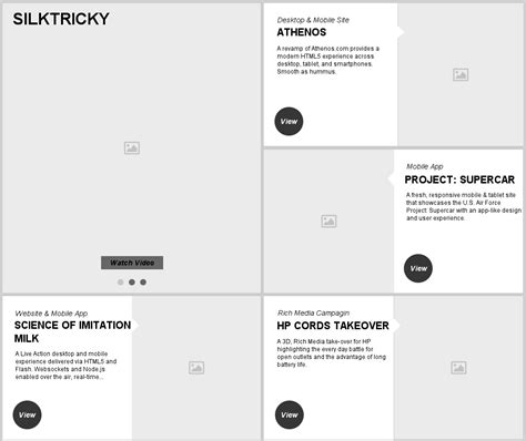 Tile Based Design From Silktricky Ui Design Pattern Wireframe