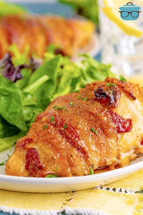 Brown Sugar Bacon Wrapped Chicken The Country Cook