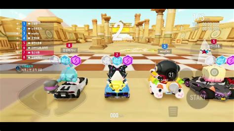 2024년 2월 19일 카트라이더 드리프트 캐릭터 이름 비비 친구추가인 Ohmygirl최아린님과 쾌변이몽룡님과 깜장비키니님과 파티 2편 Youtube