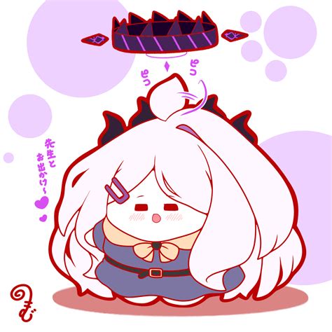 Kurukurumagical Hina Blue Archive Blue Archive Highres Translation Request D Afterimage