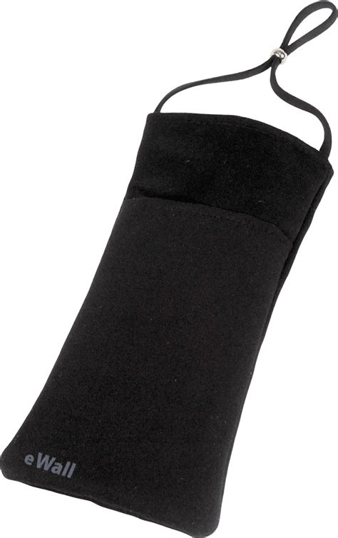 EWall New Line Schwarz Eleganter Schutz Gegen Strahlen Handytaschen EWall