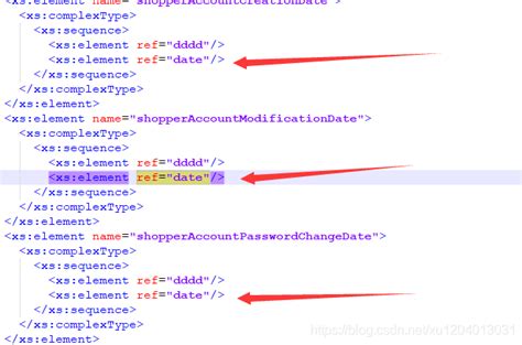 Jaxb转换xsd为java类时 具有相同名称 “monabdate“ 的类接口已在使用。请使用类定制设置来解决此冲突