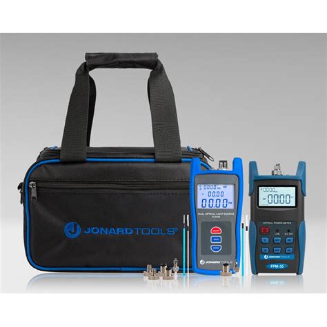 Jonard Fpl 5555 Fiber Power Meter W Data Storage And Smmm Optical Light